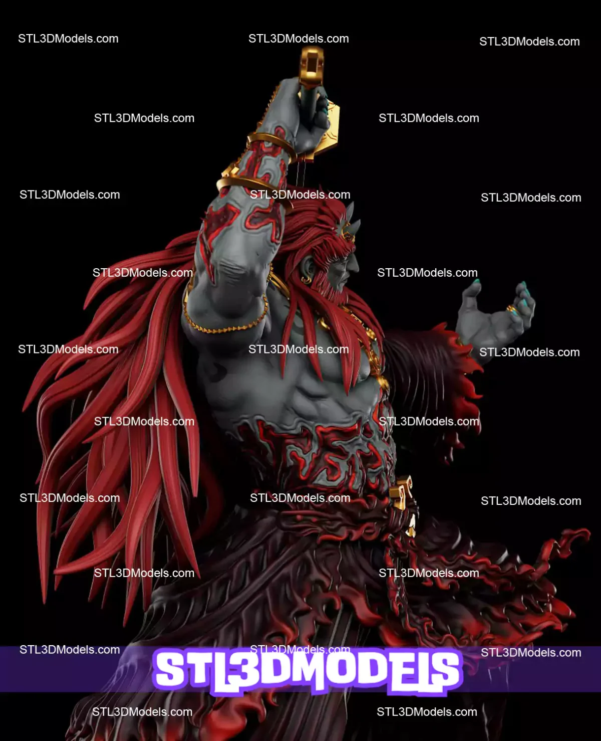 Ganondorf STL 3D Model - STL 3D Models