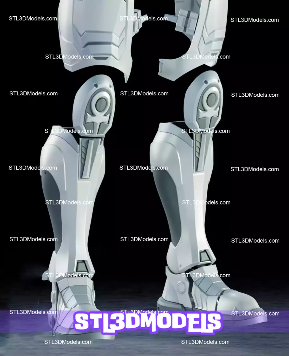 Moon Knight Rivals Armor STL 3D Model - STL 3D Models