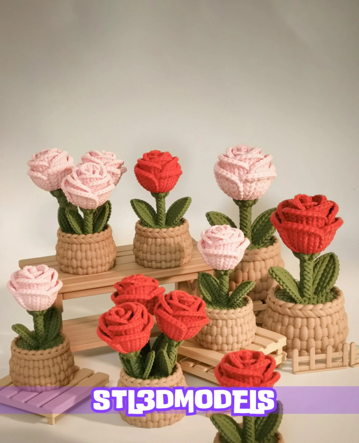 Knitted 3D Model Pack +100 STL & 3MF Files - STL 3D Models