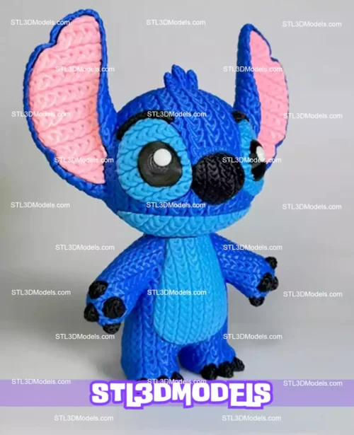 Stitch Crochet & Knitted STL & 3MF 3D Model - STL 3D Models