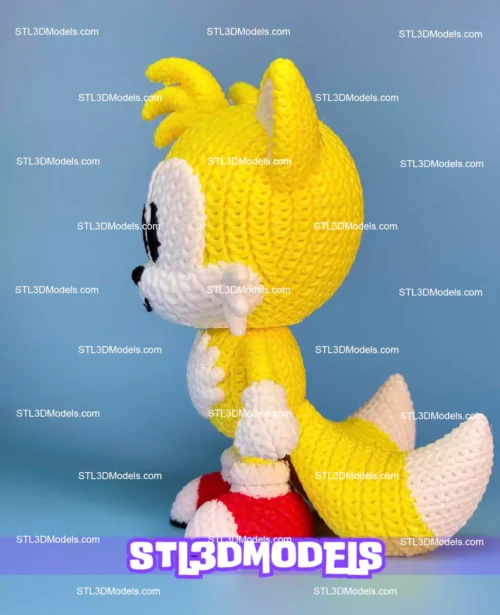 Knitted Tails STL & 3MF 3D Model - STL 3D Models