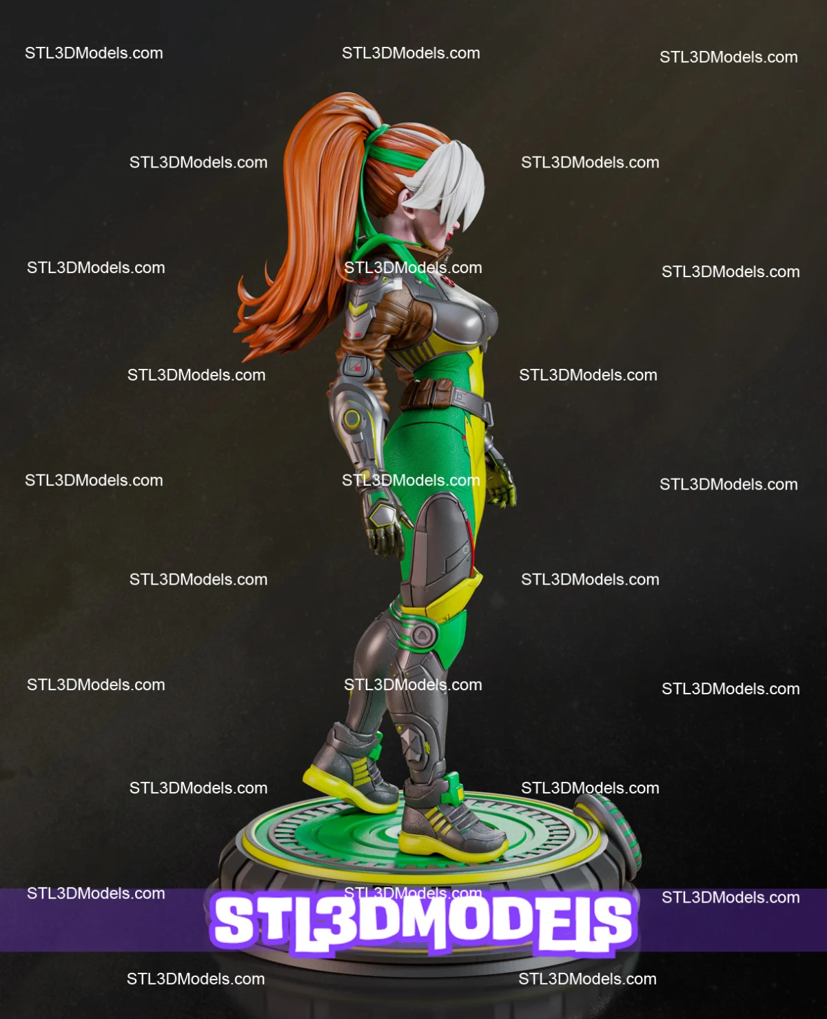 Best Rogue X-Men STL 3D Model - STL 3D Models