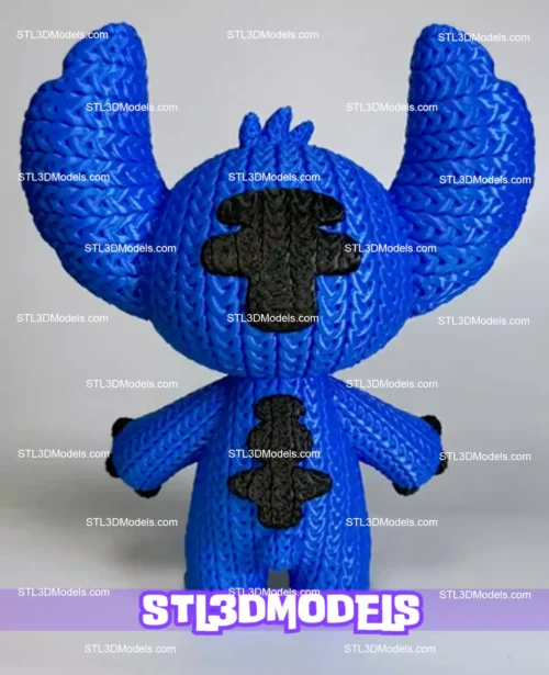 Stitch Crochet & Knitted STL & 3MF 3D Model - STL 3D Models