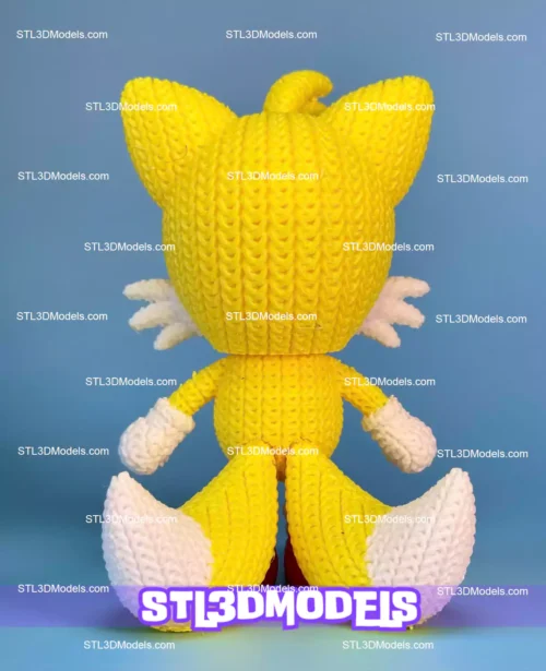 Knitted Tails STL & 3MF 3D Model - STL 3D Models